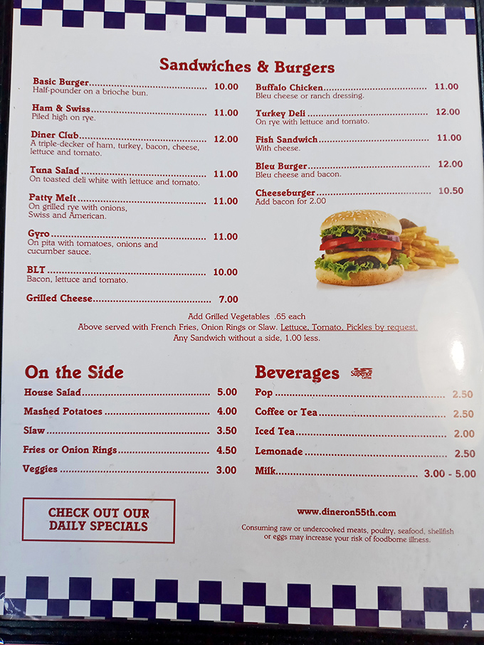 This isn't just a menu; it's a manifesto of American comfort food classics that have survived food trends and fad diets for good reason.