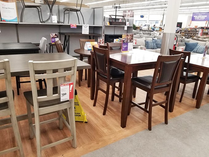 Dining sets that transform "we should eat at the table more" from empty promise to stylish possibility—without the sticker shock.