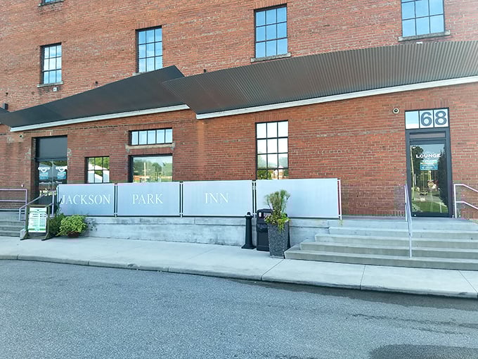 The Jackson Park Inn transforms industrial heritage into boutique elegance, proving that brick walls can indeed tell fascinating stories—and offer comfortable beds.