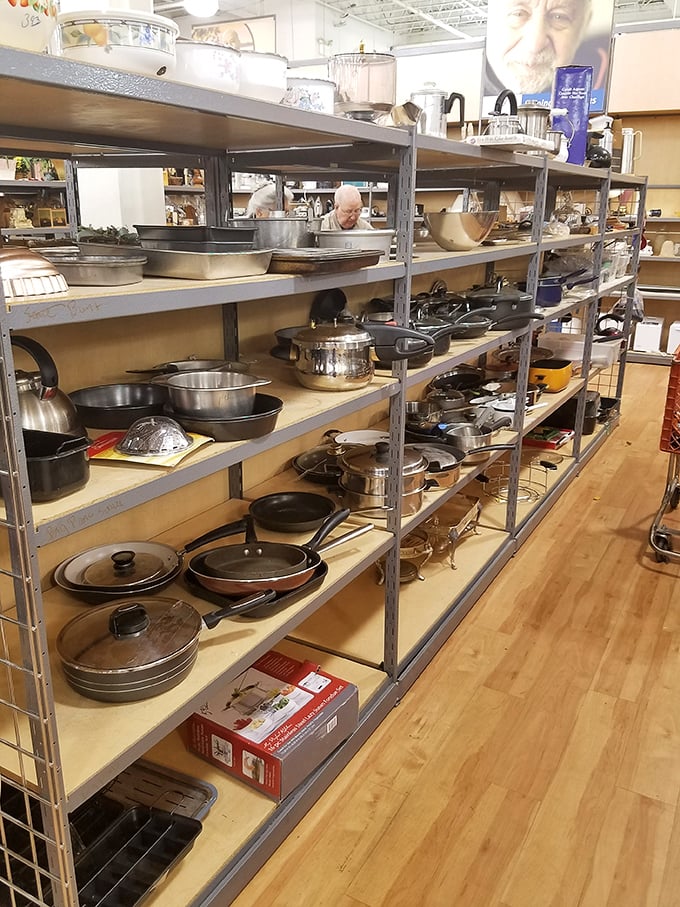 Cast iron dreams and stainless steel bargains – this kitchenware aisle holds the secret ingredients to budget-friendly cooking.