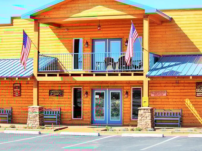 Southwestern charm meets nutty obsession in this wooden lodge that houses all manner of pistachio treasures within its welcoming walls.