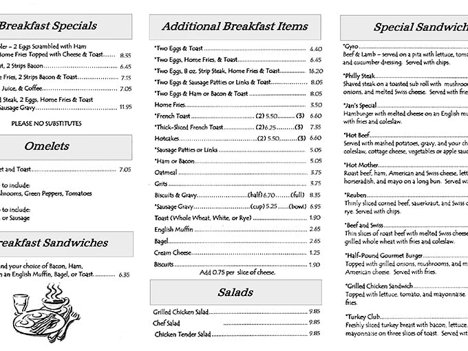 The menu reads like a love letter to breakfast classics – no fusion confusion, just straightforward morning favorites that never go out of style.