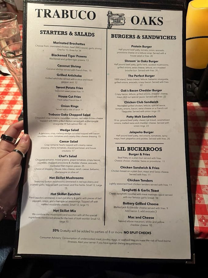 A menu that doesn't need fancy fonts or pretentious descriptions – just honest food that speaks for itself.