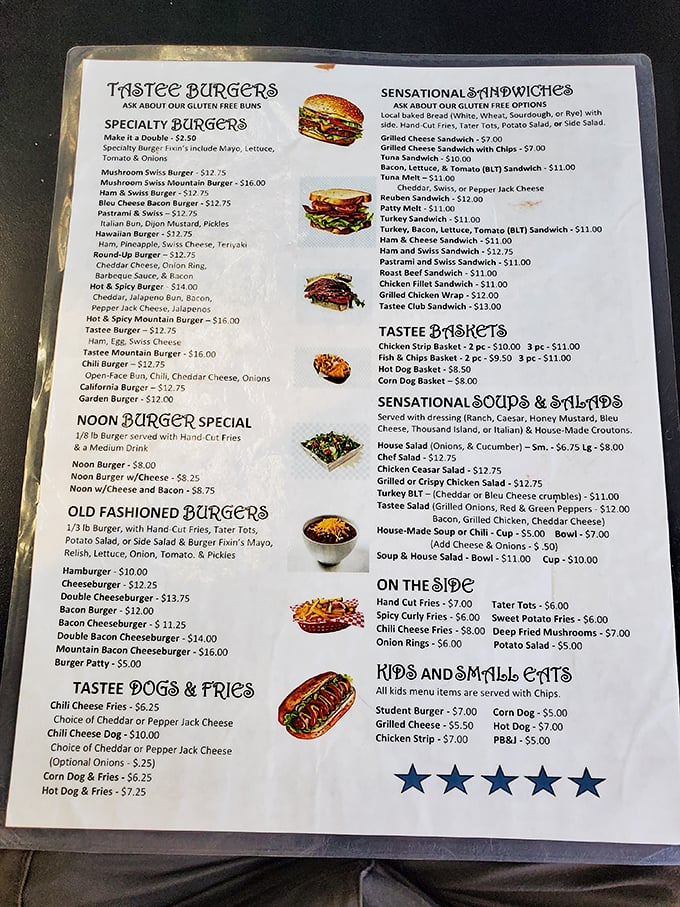 A menu that doesn't need fancy fonts or pretentious descriptions—just honest food that makes decision-making deliciously difficult.