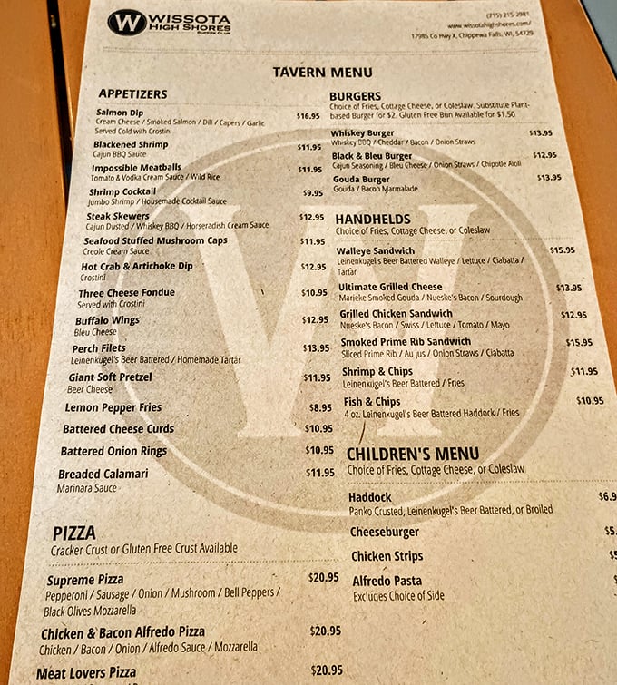 This menu isn't just a list of food—it's a roadmap to happiness. The hardest part is choosing just one destination.