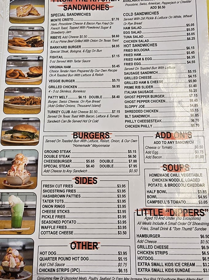 A menu that doesn't need fancy fonts or flowery descriptions—just honest food that's kept locals and travelers coming back for generations.