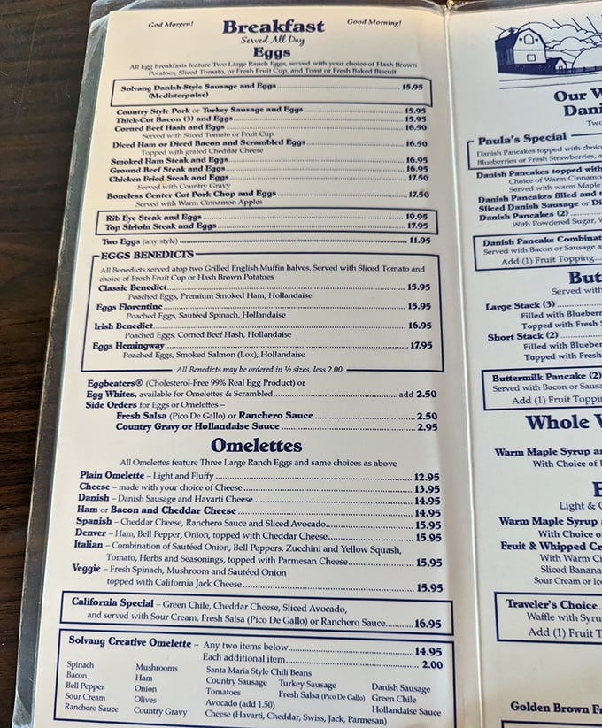 A menu this comprehensive means they've mastered the art of breakfast – from Danish specialties to American classics with flair.