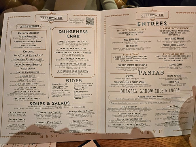 When a menu makes you salivate before you've even ordered, you know you're in good hands.