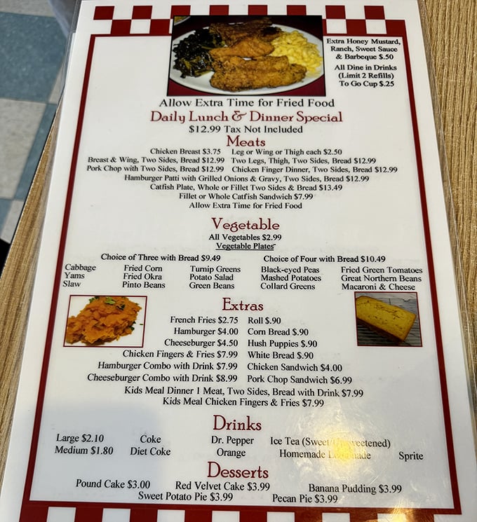 The menu reads like a love letter to Southern cuisine. No molecular gastronomy or deconstructed anything – just honest food that speaks directly to your soul.