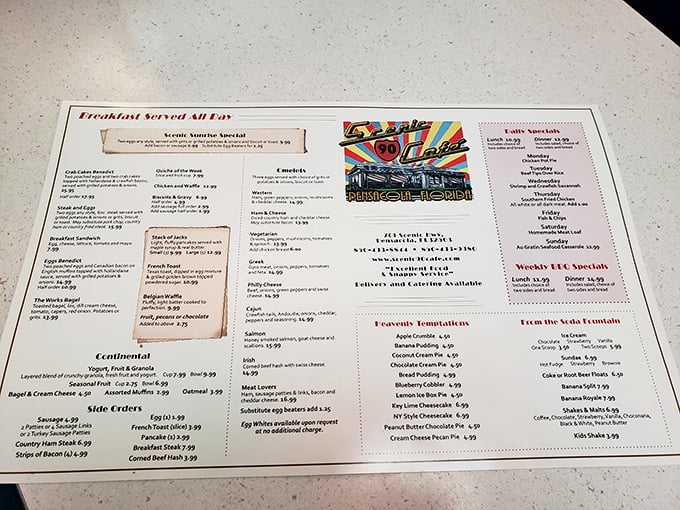 The menu reads like a love letter to breakfast classics—no avocado toast in sight, just honest food that's stood the test of time.