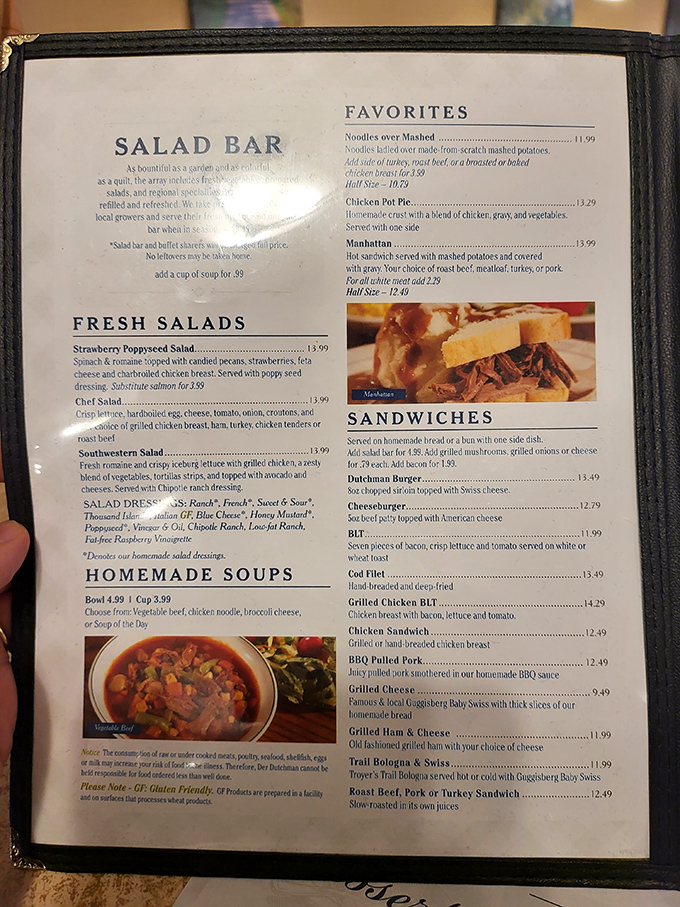 The menu reads like a love letter to comfort food classics – where "homemade" isn't just a marketing term but a genuine promise of what's to come.