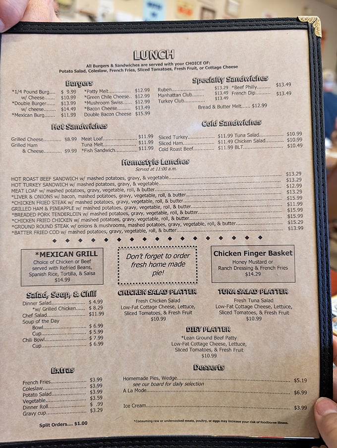 A menu that reads like comfort food poetry. No molecular gastronomy or deconstructed anything – just straightforward deliciousness that speaks directly to your hunger.