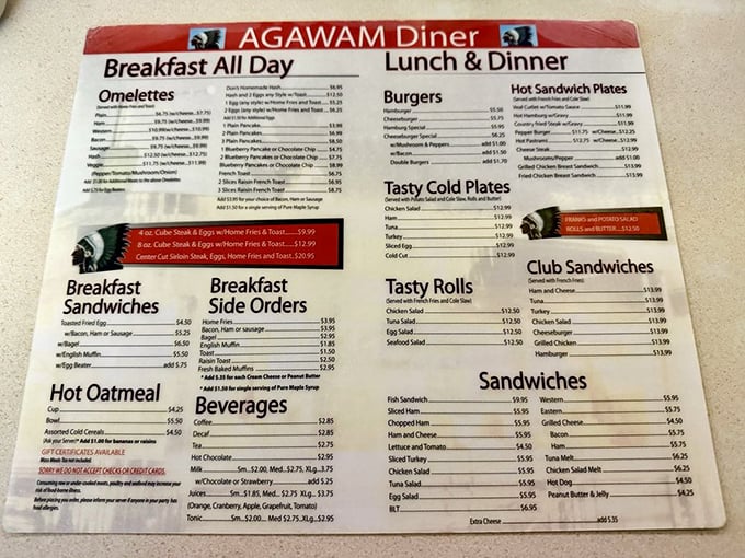 This menu isn't just a list of food—it's a roadmap to comfort that your grandmother would heartily approve of.