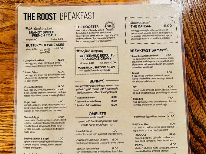 This isn't just a menu—it's a roadmap to happiness. The hardest part isn't choosing what to eat, but what to save for your next visit. 