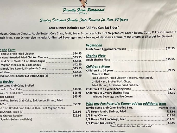 Menu decisions here require strategy, stamina, and possibly a support group for the overwhelmed.