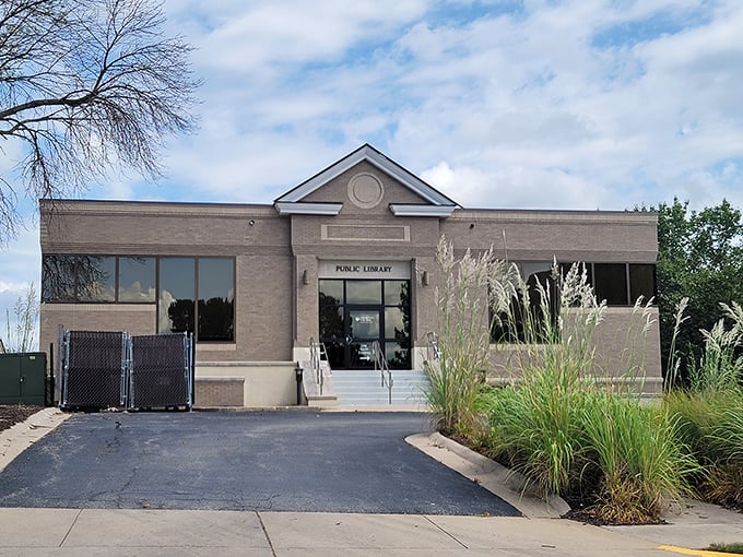 Fulton's Public Library offers more than just books—it's a community cornerstone. The understated brick building houses worlds of imagination behind its modest exterior.