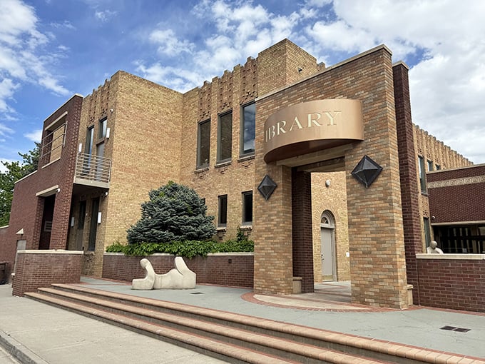 The Montrose Regional Library isn't just about books—it's a community hub housed in an architectural gem that blends Art Deco influences with modern functionality. 
