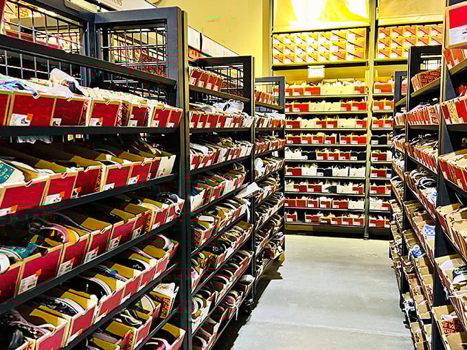 Shoe heaven exists, and it's stacked floor to ceiling with every style your feet ever dreamed about.