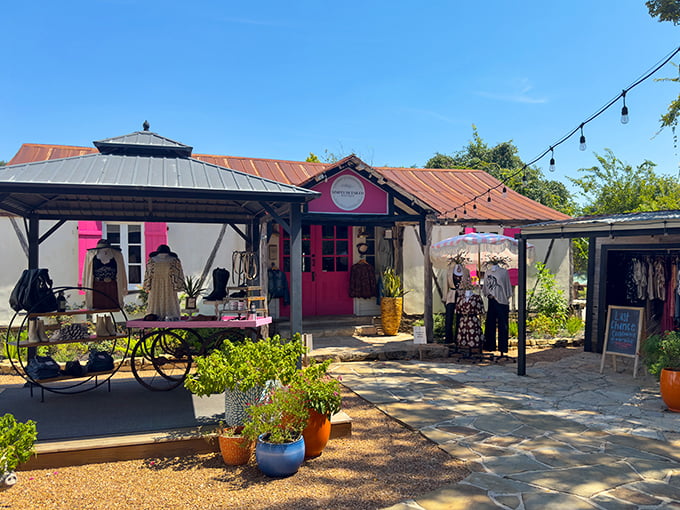 This charming boutique tucked among historic buildings proves that shopping therapy works even better with century-old architecture as your backdrop.