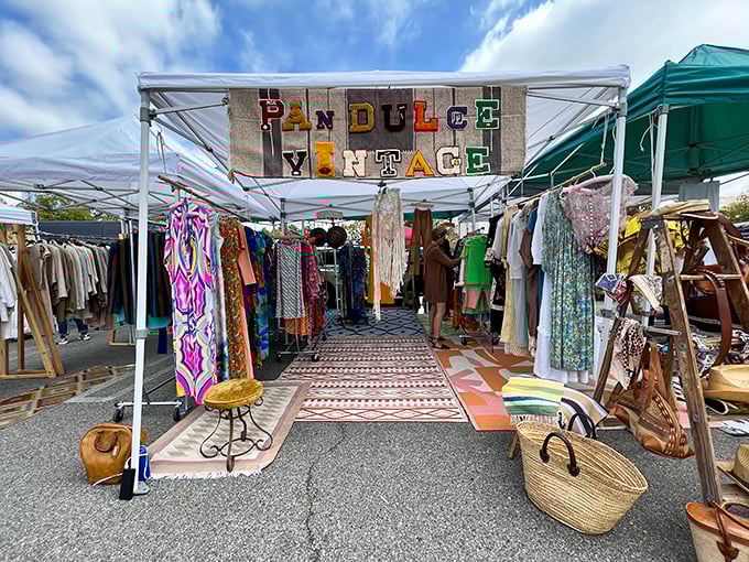 At Pandulce Vintage, yesterday's fashion becomes tomorrow's statement piece. The hunt for that perfect 1970s jacket just got serious.