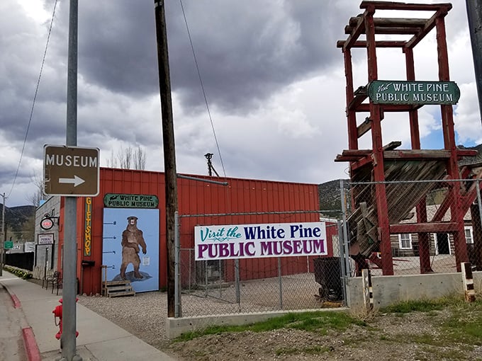 White Pine Public Museum preserves mining heritage with actual artifacts, not Hollywood interpretations of what the past might've looked like.