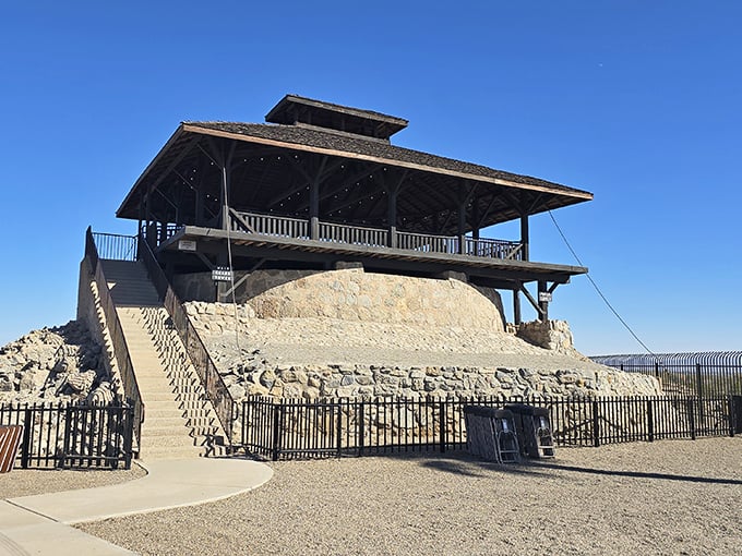 The Yuma Territorial Prison's guard tower stands as a reminder of frontier justice. From "Hell Hole" to tourist attraction—talk about a career change!
