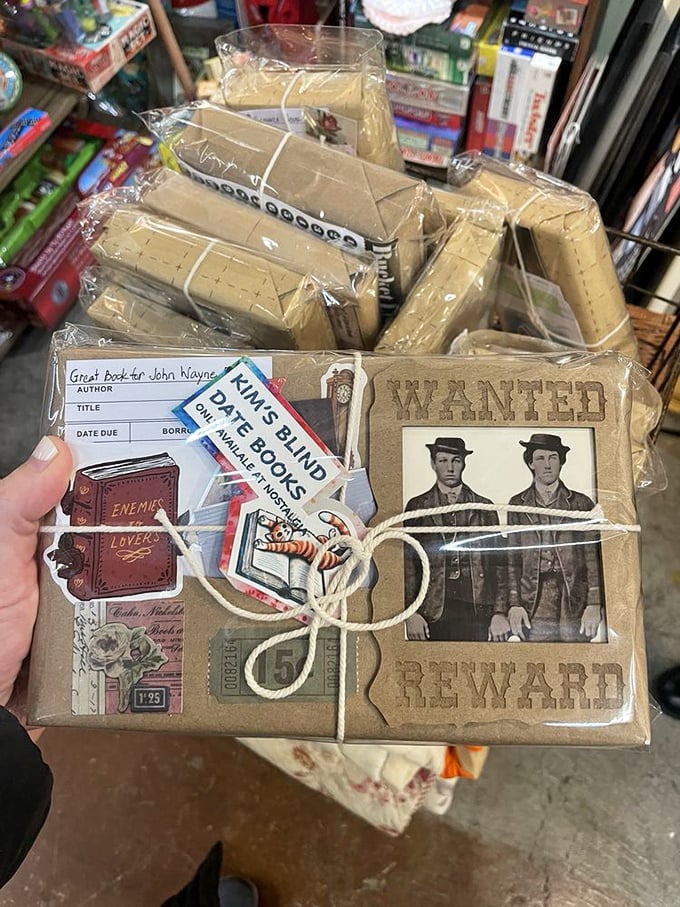 Mystery wrapped in brown paper! These "blind date" book bundles let you experience the forgotten joy of surprise in our spoiler-filled world.