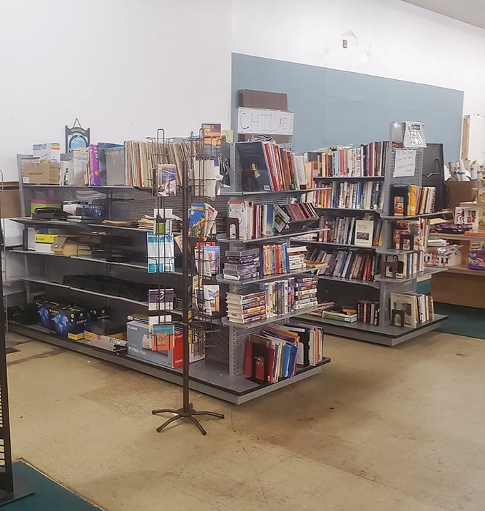 Literary treasures await bibliophiles in these well-organized shelves – because everyone deserves a good book at a great price.