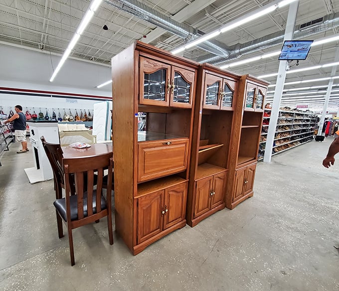 Not just furniture—these are time machines with shelves. Imagine the novels these cabinets have stored, the family photos they've displayed.