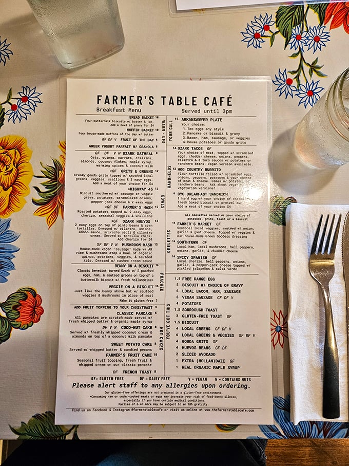 The menu reads like a love letter to local ingredients—each dish telling a story of Arkansas farms and the hands that tend them.