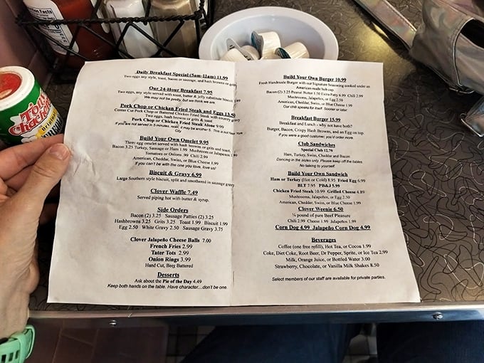 The menu reads like a love letter to comfort food – no molecular gastronomy or deconstructed anything, just honest dishes that satisfy the soul.