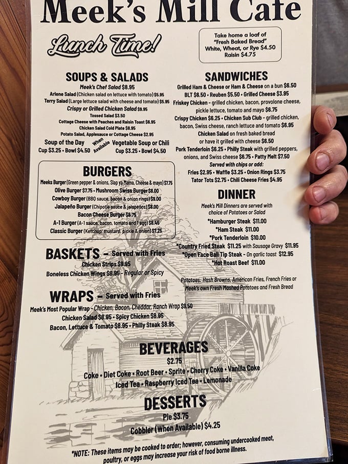 A menu that doesn't need fancy fonts or pretentious descriptions—just honest food that makes you want to order one of everything.