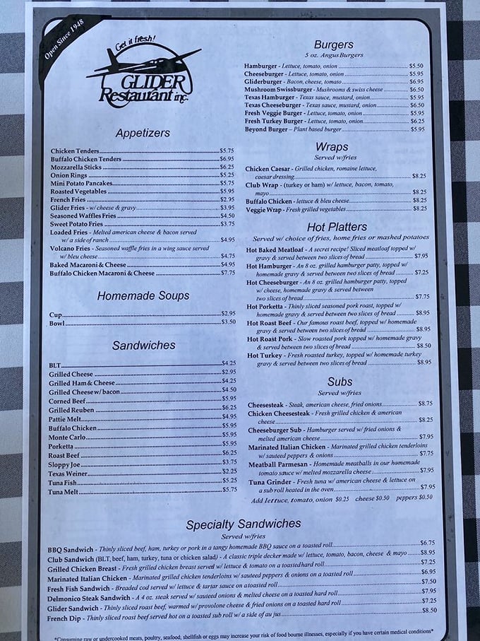 A menu that doesn't need fancy fonts or pretentious descriptions—just honest food that's been satisfying Scranton locals for generations.