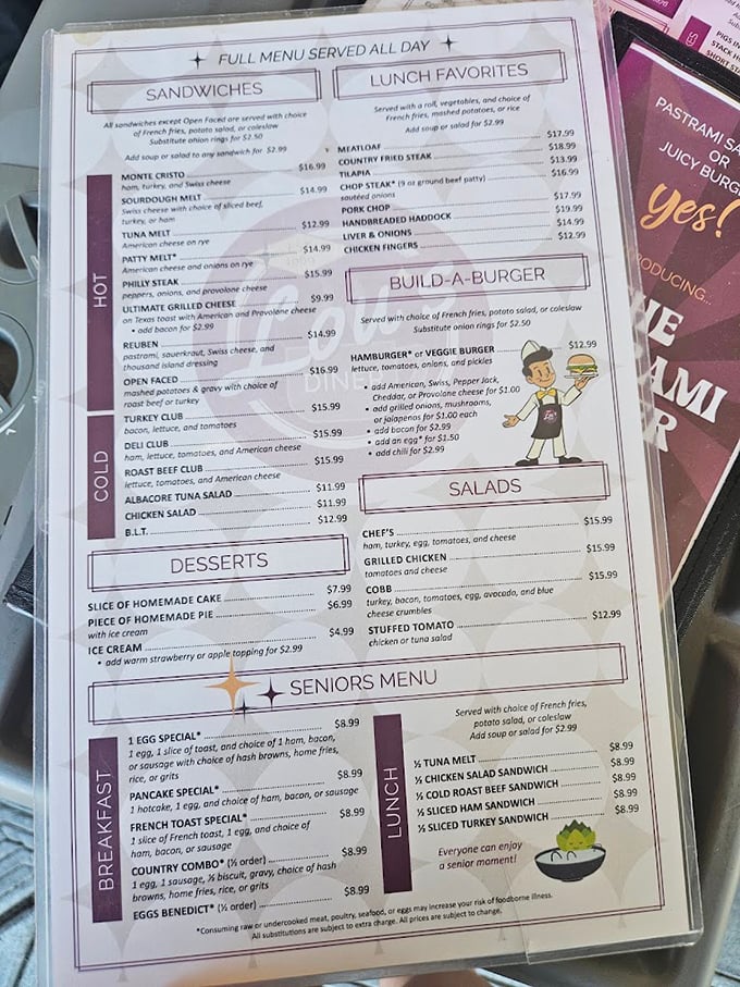 The menu at Lou's reads like a love letter to American classics—no molecular gastronomy, just honest food that satisfies the soul.