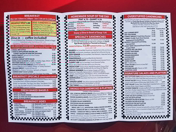This menu has more options than a cable package, except everything here is actually worth ordering.