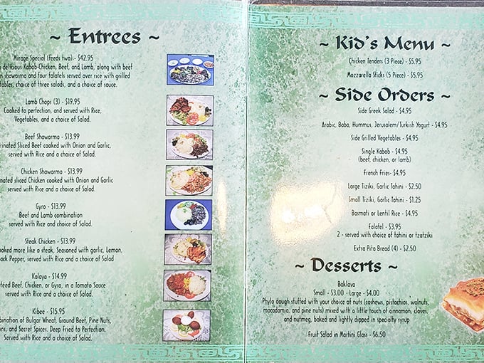The menu reads like a greatest hits album of Mediterranean cuisine, and trust us, there are no B-sides here.