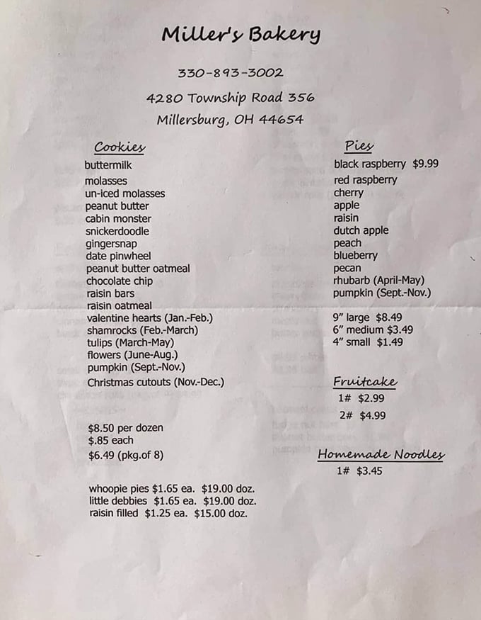 This menu isn't just a list of options – it's a roadmap to happiness. Notice how "diet plan" appears nowhere on this sacred document.