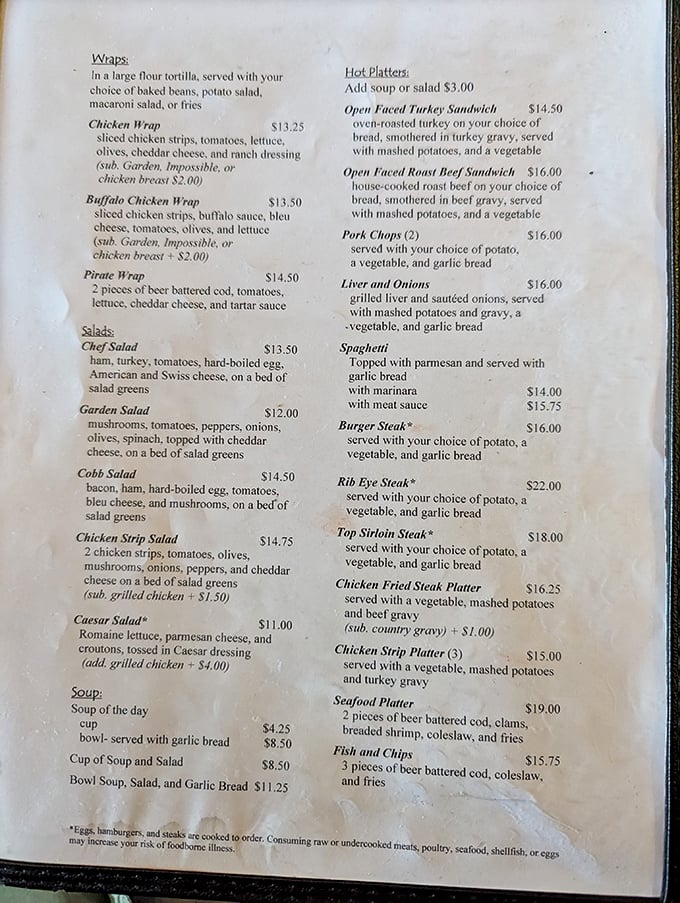 The menu reads like a love letter to American classics. No foam, no deconstructed anything—just honest food that promises to leave you happier than when you arrived.