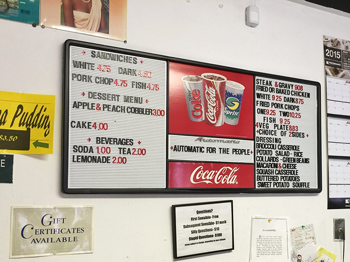 No fancy digital displays needed here—just honest food at honest prices. The "Automatic for the People" promise isn't just a slogan.