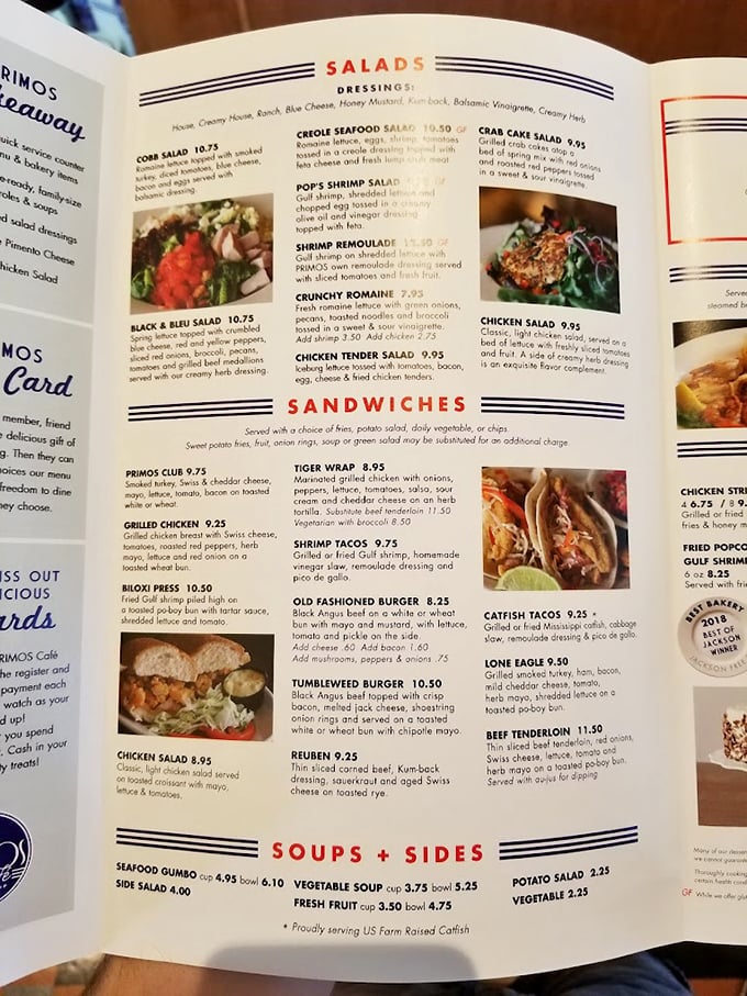 The menu tells the real story – a greatest hits album of Southern classics alongside creative newcomers that keep regulars coming back.