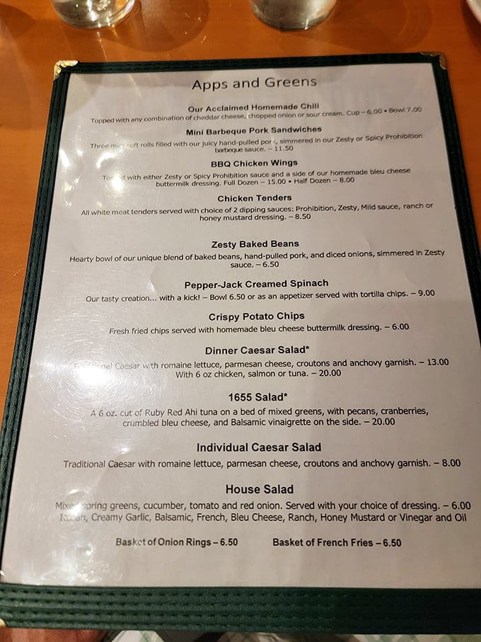 The menu reads like a love letter to comfort food classics. No molecular gastronomy here—just the promise of dishes that have stood the test of time.