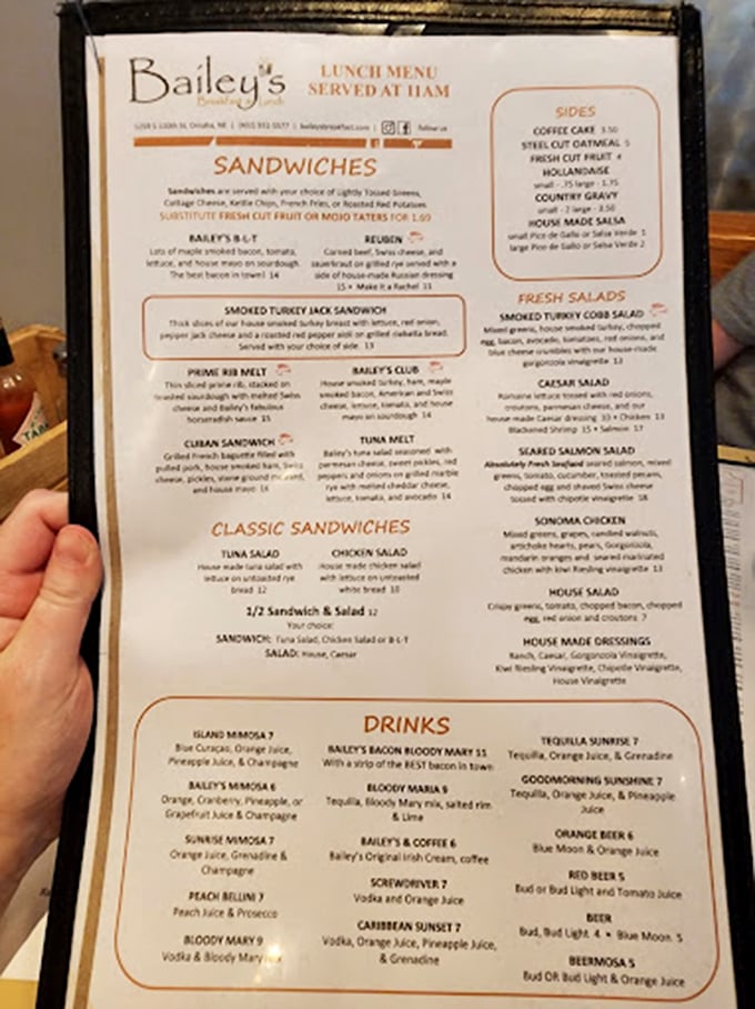 A menu that doesn't need a thesaurus to decipher – just straightforward offerings that deliver exactly what they promise, from sandwiches to those legendary biscuits.