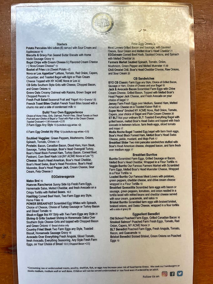 This menu isn't just a list of food—it's a roadmap to happiness with more delicious detours than you can explore in a lifetime.