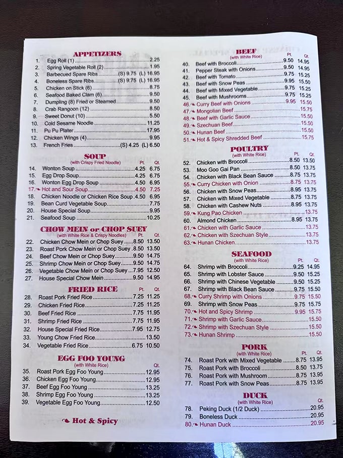 The menu reads like a greatest hits album of Chinese cuisine classics—each dish a potential chart-topper for your taste buds.