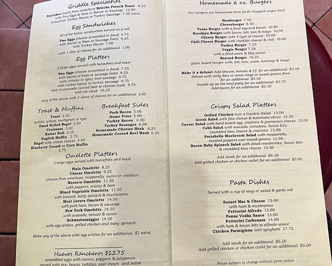 A menu that doesn't need Instagram filters – just honest food with enough options to satisfy every possible breakfast craving.
