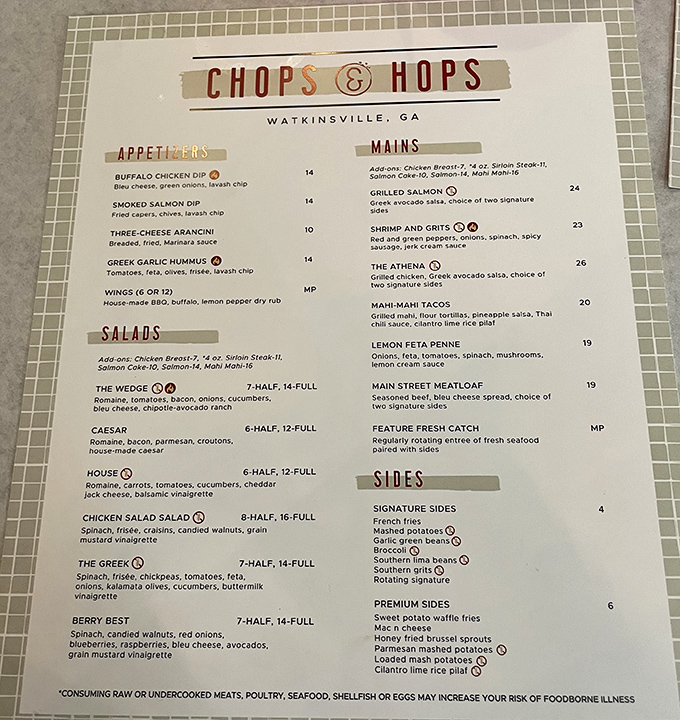 A menu that reads like a love letter to both carnivores and craft beer enthusiasts alike.