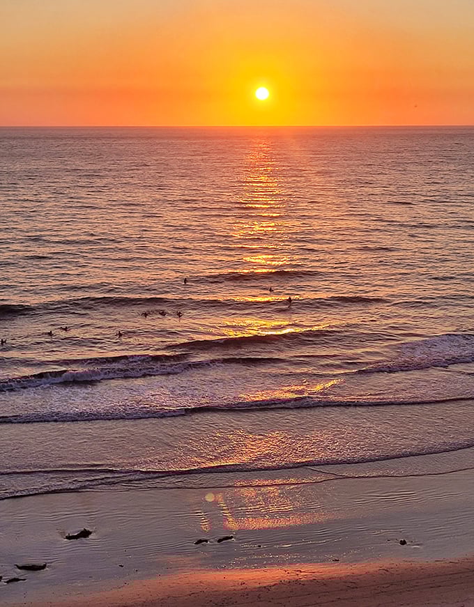 When the sun melts into the Pacific here, it's nature's reminder that the best shows are always free.