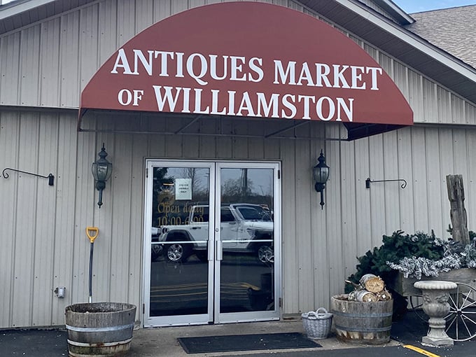 Antiques Market of Williamston: "Clean lines and classic design—this isn't your dusty, cramped antique shop. More like vintage heaven with parking."