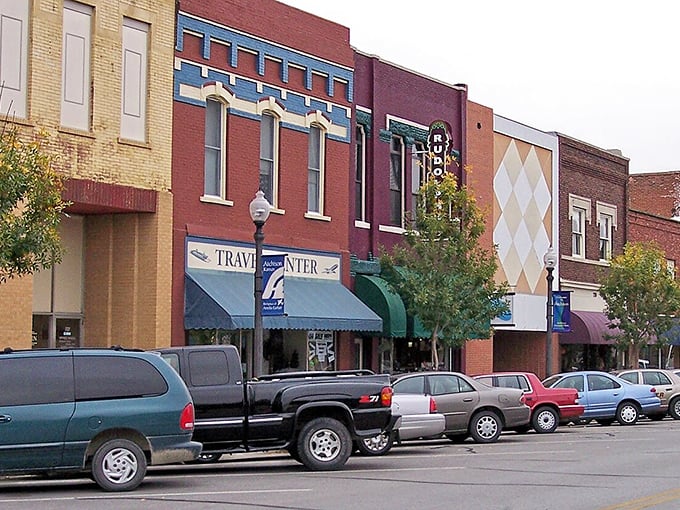 This stately brick building in Atchison stands as a testament to when public architecture was meant to inspire. They don't make 'em like this anymore!