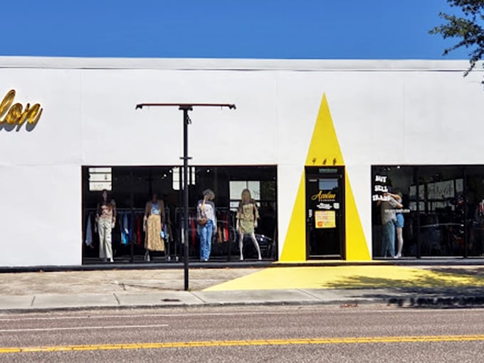 That bright yellow entrance practically shouts "come discover something amazing" - and who could resist such cheerful invitation?